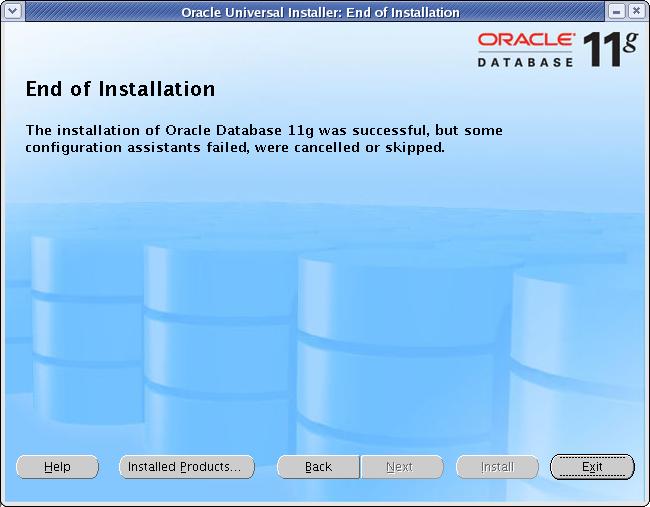 Installation of Oracle 11g RAC on Linux 11g R1